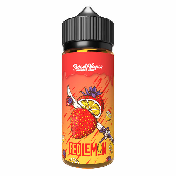 Red Lemon Strawberry 70/30 Shortfill 3mg 4mg 5mg 6mg - Sweet Vapes